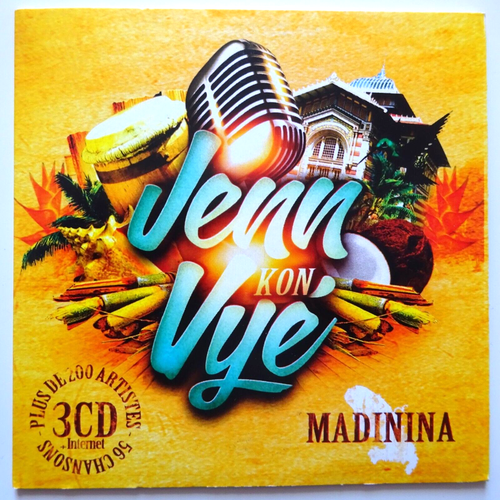 JENN KON VYE : MADININA (RACINES / HÉRITAGE / DE NOS JOURS) ♦ CD ALBUM ...