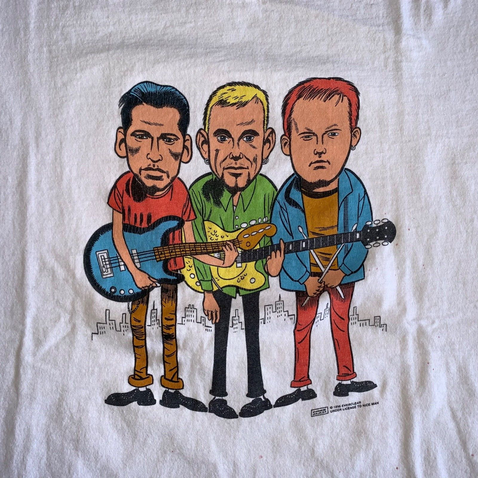 1995 VINTAGE 90s EVERCLEAR (ALTERNATIVE ROCK BAND) T-… - Gem