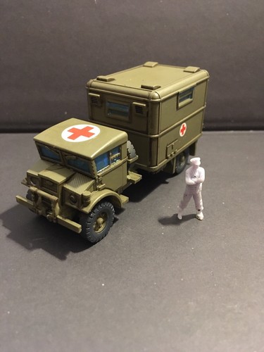 1/72 WW2 British CMP C60L 3T Ambulance. Resin. Comm order. 2 wks to ...