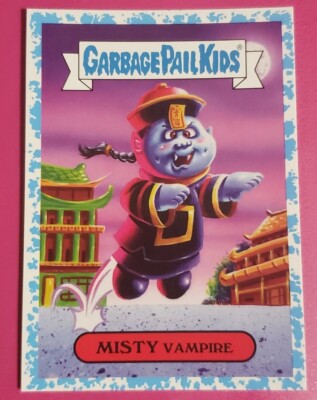 MISTY VAMPIRE 2019 Garbage Pail Kids 11b REVENGE THE HORROR-IBLE BLUE ...