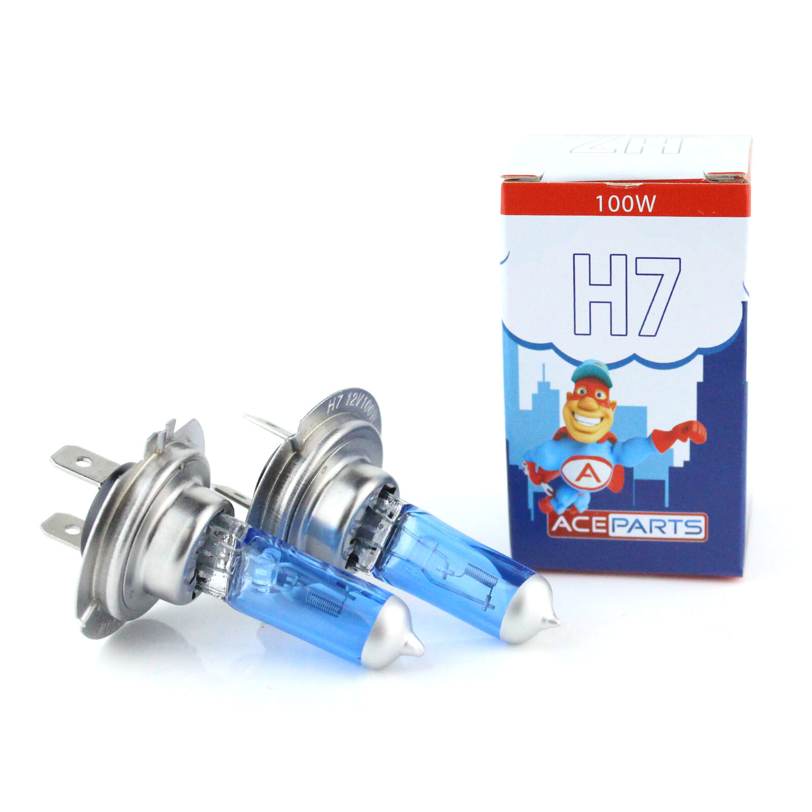 For Mini Cooper R50 H7 100w Super White Xenon HID High Main Beam ...