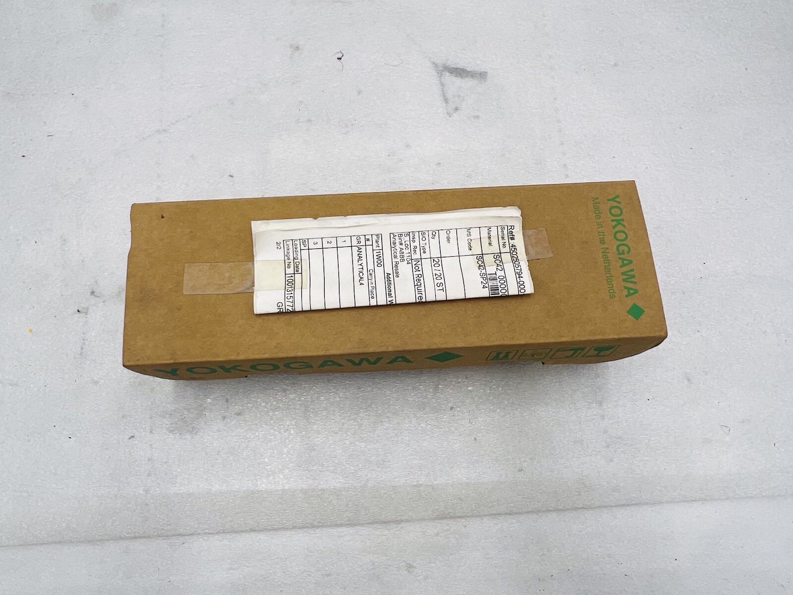 1 Yokogawa Sc42-sp24 Conductivity Cell Sensor (l26-4) for sale online ...