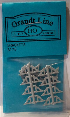 Grandt Line HO #5178 Porch Brackets | eBay
