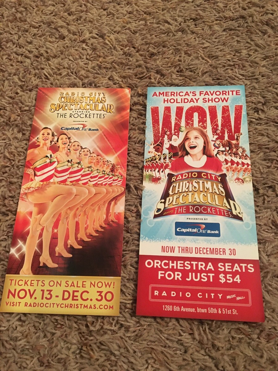 Radio City Christmas Spectacular Seating Radio City Christmas