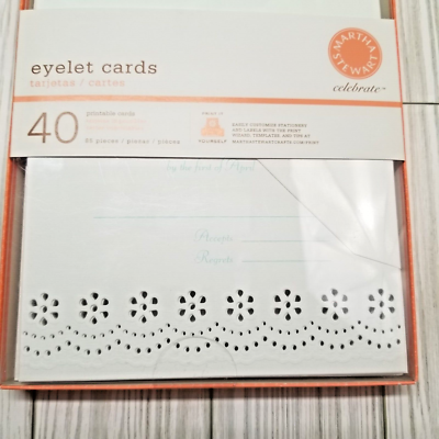 Martha Stewart Eyelet Wedding Invitations Martha Stewart Weddings,