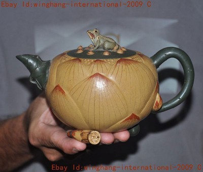 Teapots - Pottery Frog Teapot