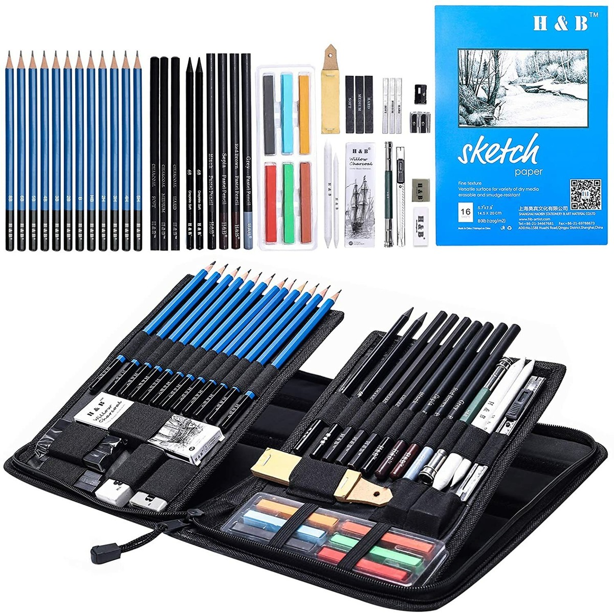 Matite Da Disegno Set Di Matite Da Schizzo Sketching Pencil Winsor