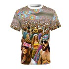 Hippy Tee Shirt Anti Facial Recognition AI Invisibility Adversarial ...