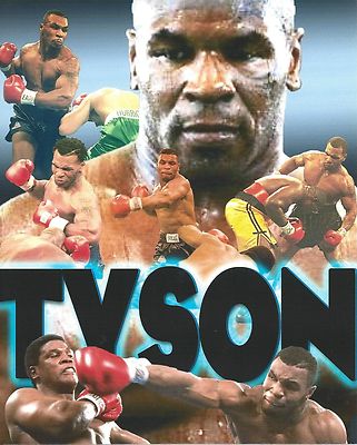 MIKE TYSON 8X10 PHOTO BOXING PICTURE COLLAGE | eBay