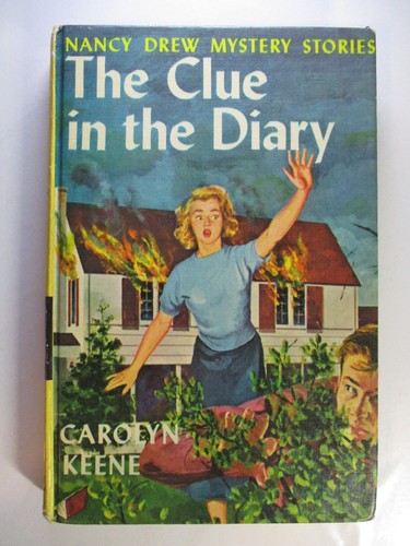 Nancy Drew #7 Clue in the Diary, Carolyn Keene, Early Picture Cover ...