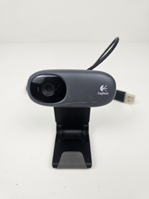 Logitech C110 Webcam V-U0024 Clip-On 1.3MP VGA Microphone For Window PC ...