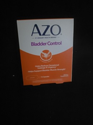 AZO Bladder Control with Go-less Supplement Capsules - 72 Count ...