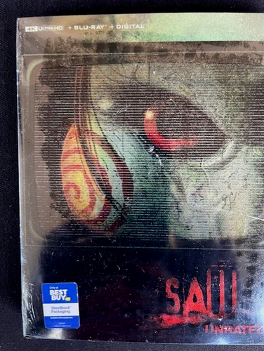 SAW-2004 Unrated (4K Ultra-Blu-Ray-Digital Steelbook) W/ Features NEW ...