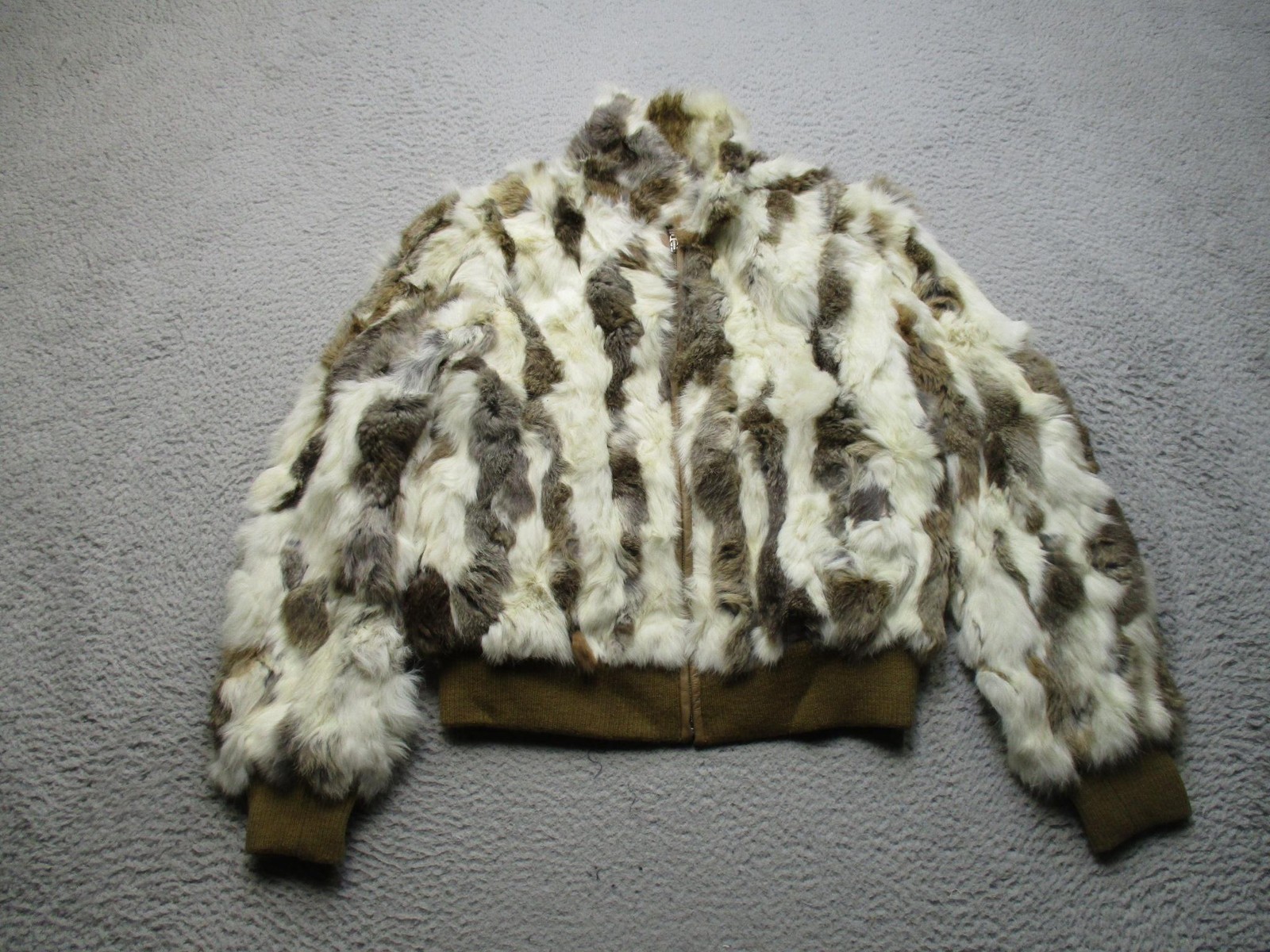 Wilsons Leather Maxima Fur Jacket Womens Small Brown … - Gem