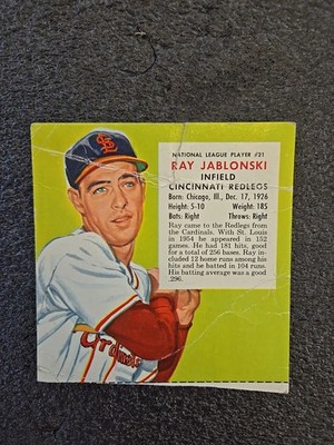 1955 Red Man Tobacco All-Star Team - National League Series Ray ...