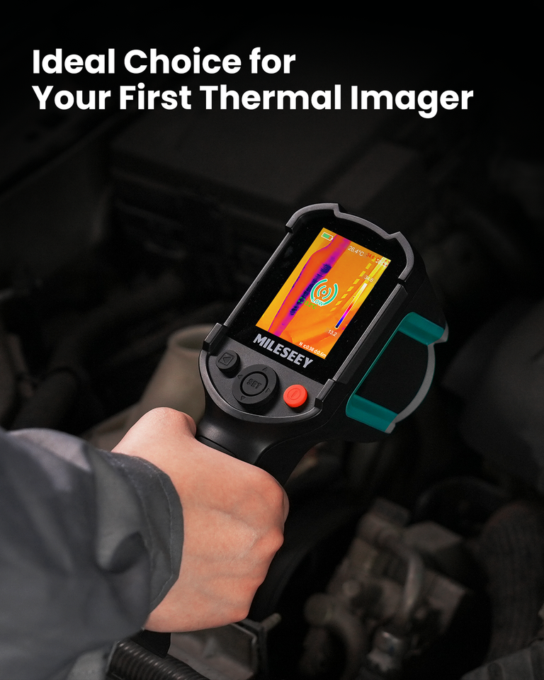 Mileseey Thermal Imaging Camera 320 × 240 IR Resolution 50 HZ Dual ...