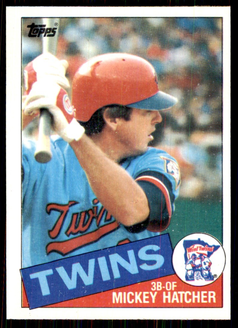 1985 Topps. Mickey Hatcher Baseball Cards #18 | eBay