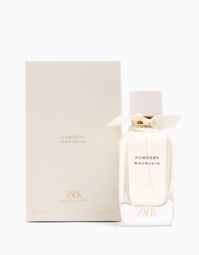 ZARA Powdery MAGNOLIA Eau de Toilette Perfume Spray Women RARE 3.4oz ...