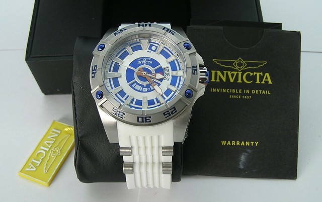 Invicta Star Wars R2d2 Men's Automatic Watch White Stainless 26520 for ...