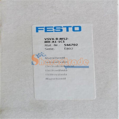 1PCS NEW FESTO VSVA-B-M52-MH-A1-1C1 546702 Solenoid Valve | eBay Australia