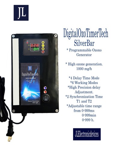 JL-1000 Ozone Generator DigitalOzo TimerTech Programmable Timer Control, USA. | eBay