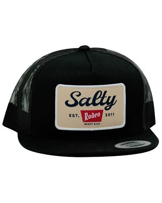 Salty Rodeo Men's The OG Salty Recreation Patch Mesh-Back Trucker Cap ...