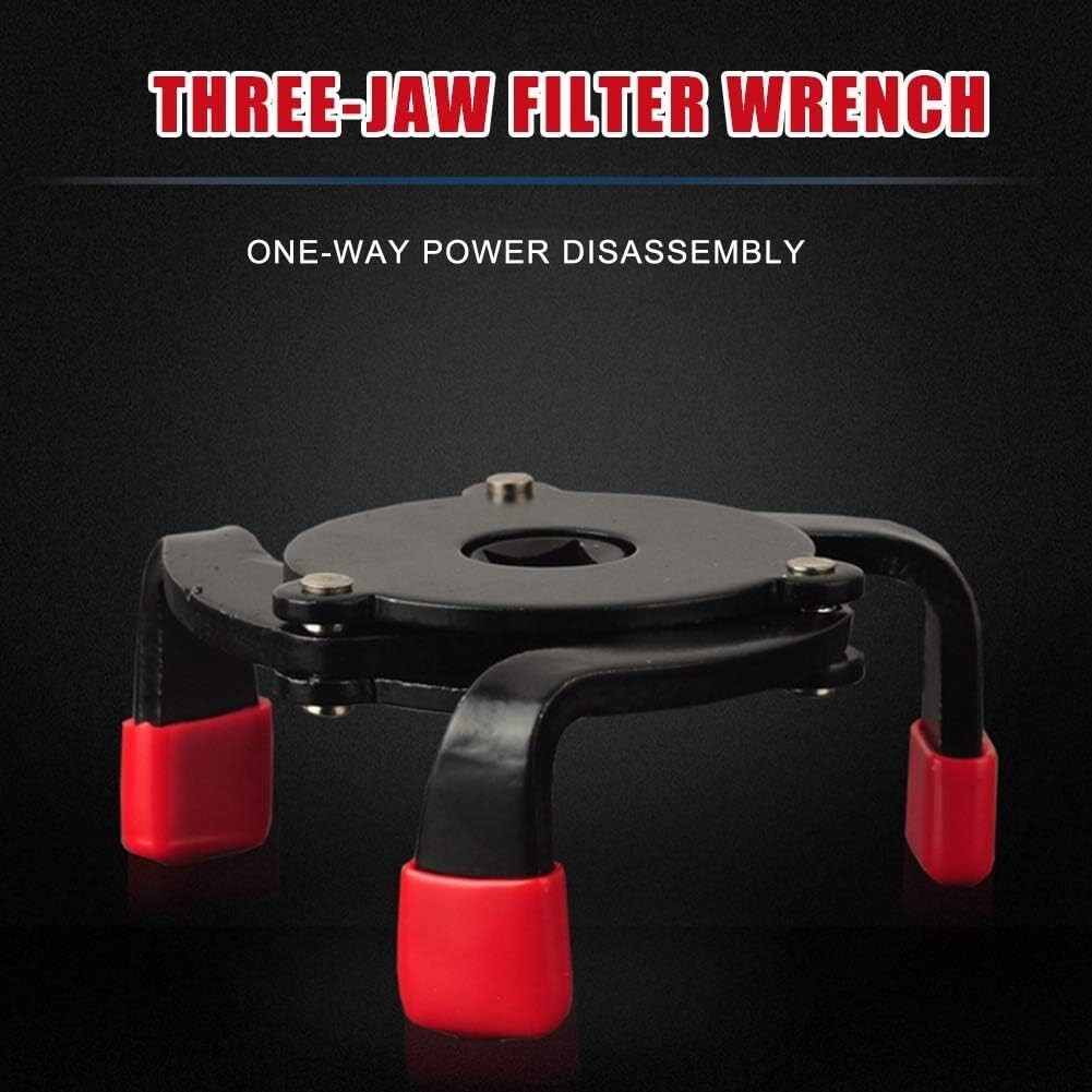 Oil Filter Wrench Tool with 3 Jaw Oil filter Removal Tools for Cars | eBay