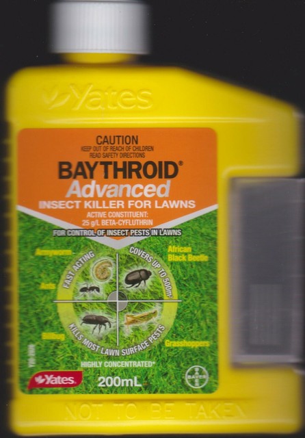 YATES Baythroid Advanced Insect Killer for Lawns Highly Concentrated ...