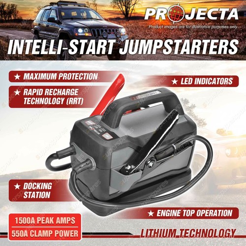 PROJECTA Intelli-Start 8Ah 12V 1500A Professional Lithium Jumpstarter ...