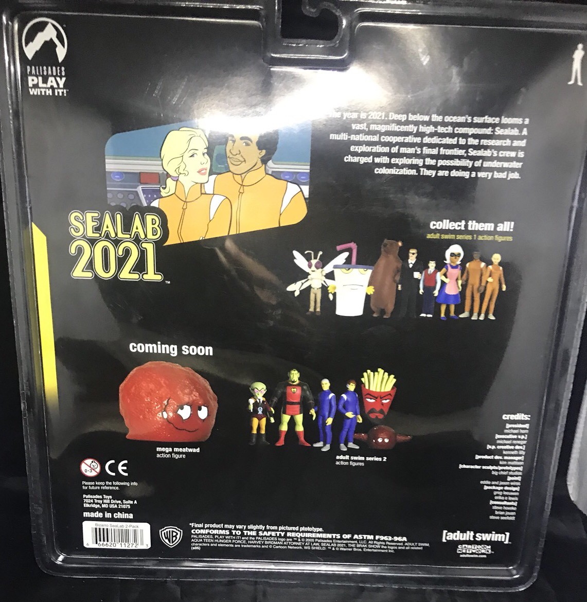 Palisades Adult Swim Action Figure Sealab 2021 Exclusive BIZARRO DEBBIE ...