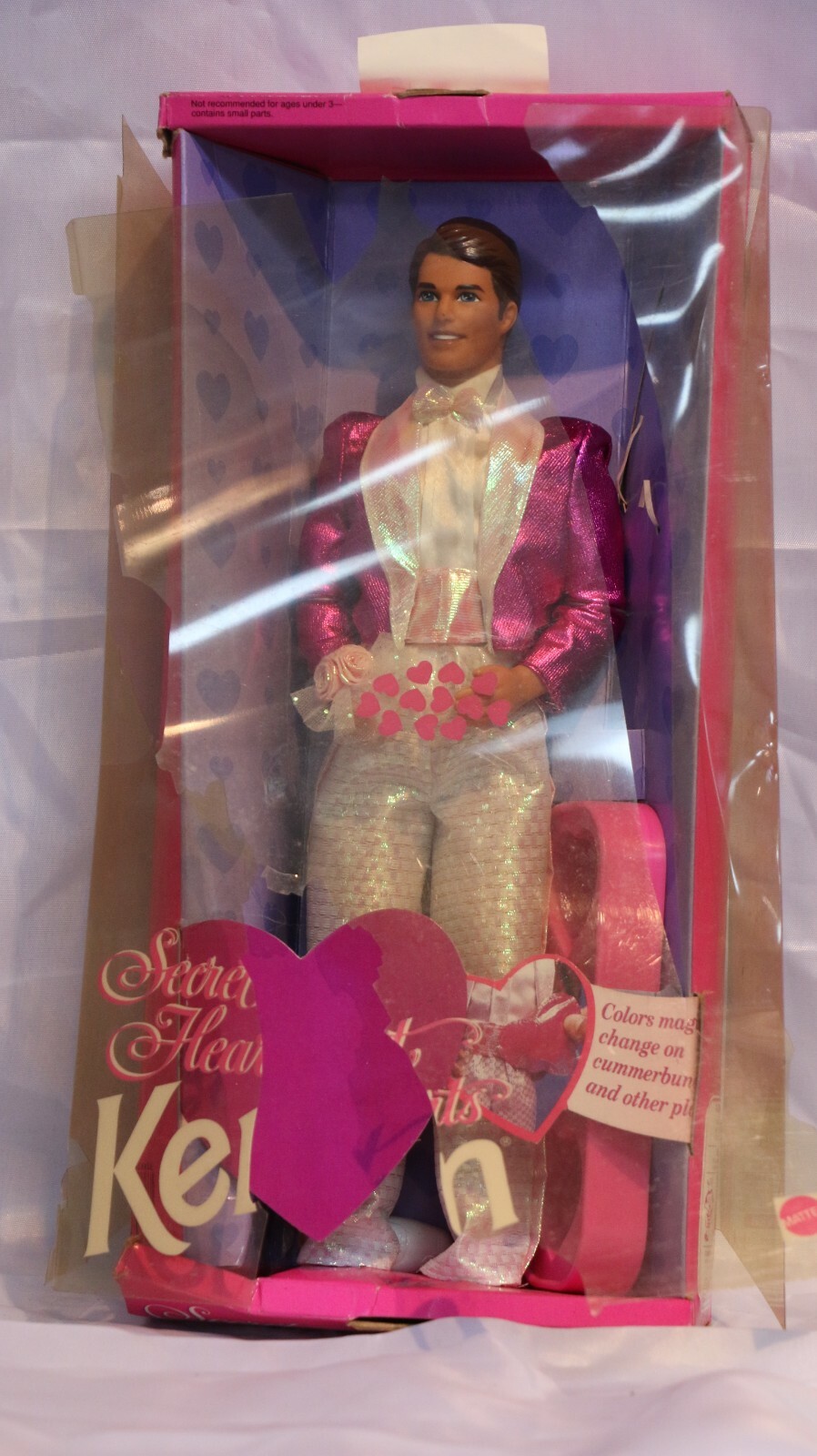 1992 SECRET HEARTS KEN Doll Color Changing Clothes | eBay