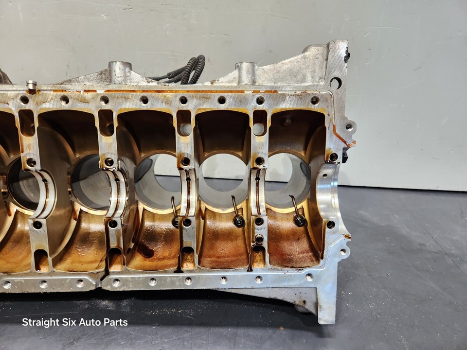 OEM BMW E82 E88 E90 E92 F01 F02 N54 Engine Motor Cylinder Block Bare ...