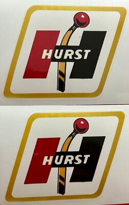 2 PACK HURST RAT ROD HOT ROD MOTORCYCLE RAT FINK STICKER VINTAG RACING ...