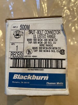 Terminal Blocks - 500 Mcm