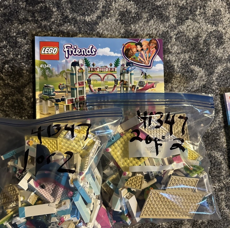 LEGO FRIENDS RETIRED SETS LOT COMPLETE W/ INSTRUCTIONS 41347. *SEE ...