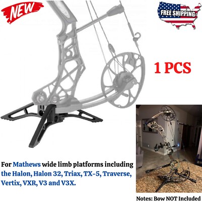 Folding Bow Stand/Feet Limb Clamp Holder Leg Rack Bracket Mathews Vertix Archery | eBay