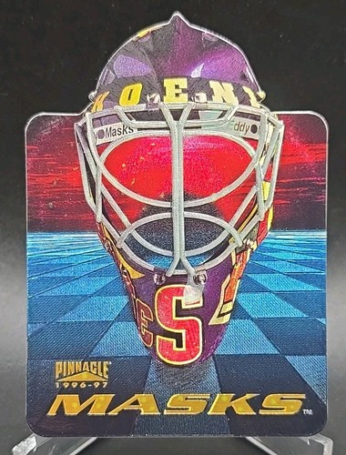 1996-97 Pinnacle Masks Die-Cut Nikolai Khabibulin #7 Jets Lightning ...