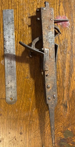 Early flintlock alarm mechanism | eBay