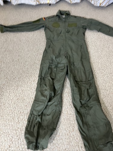 Genuine German army aramid fiber flight suit coverall pilot overall ...