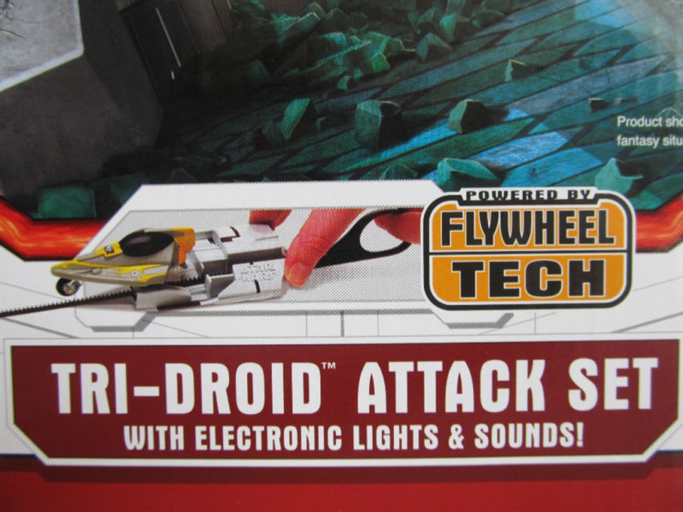 Hasbro Speed Stars Game - Star Wars Tri-Droid Attack Set with Lights ...