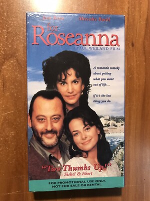 For Roseanna (VHS, 1997) Promotional Copy | eBay