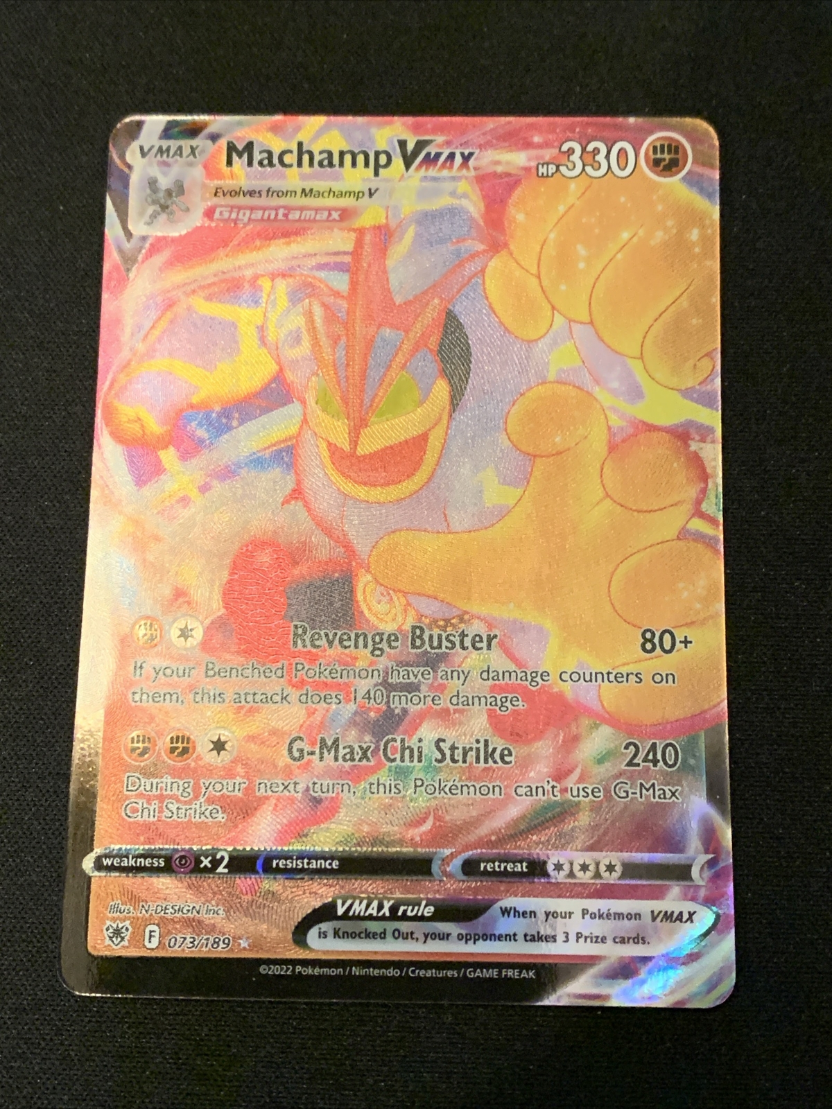 Machamp VMAX 073/189 - Astral Radiance - Pokemon TCG - Ultra Rare | eBay