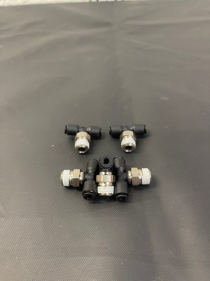 Legris Push-to-Connect Tube Fitting, Male Branch Tee, Connector, 1/8 ...