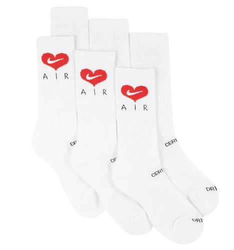 NIKE AIR X DRAKE CLB SOCKS WHITE + BLACK COLOR BUNDLE SET OF 6 XL | eBay