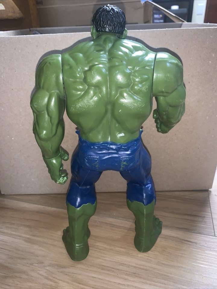 Incredible Hulk Action Figure Marvel Hasbro 2013 large 12 inch Jointed ...