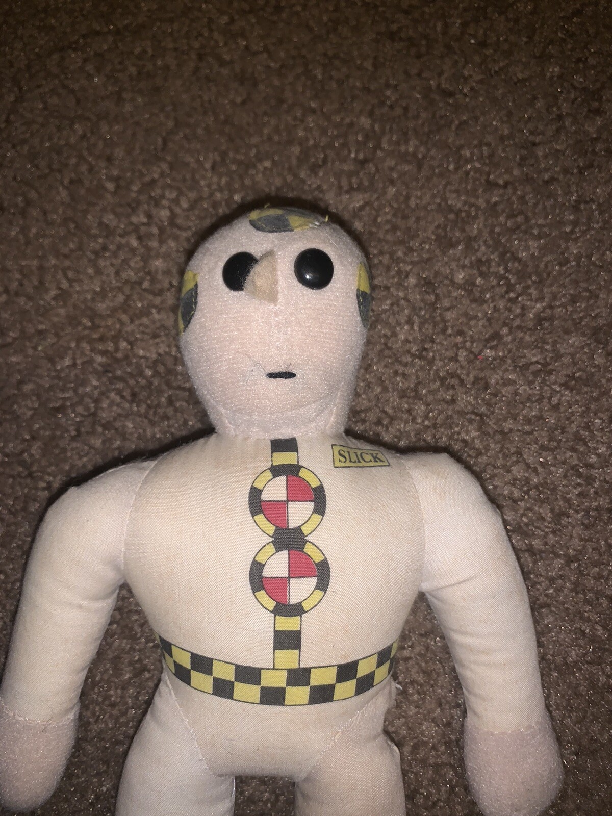 Vintage 1992 Crash Dummies Stuffed Doll Plush Rare White | eBay