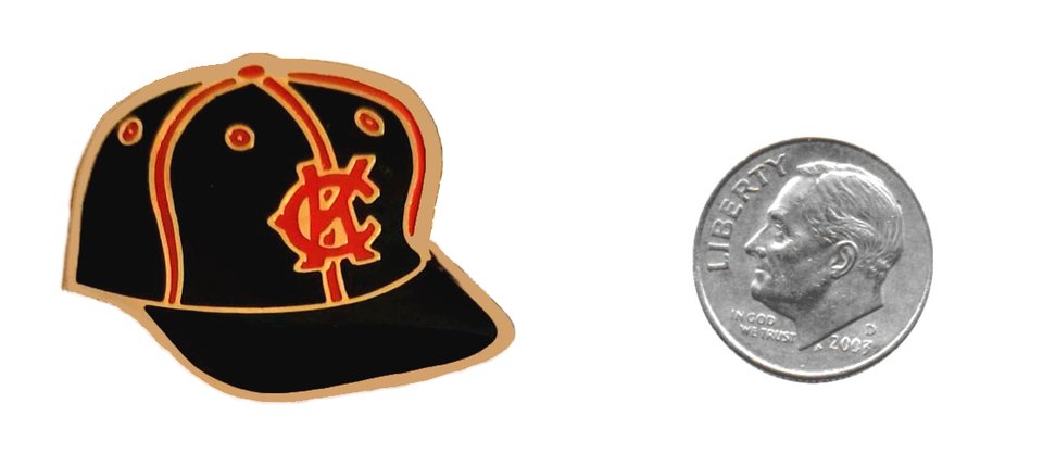 Negro League Pins Licensed Kansas City Monarchs Black Cap Pin RARE ...