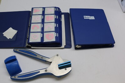 Quick Kutz scrapbooking paper craft supplies blue squeeze tool w/ 200 ...