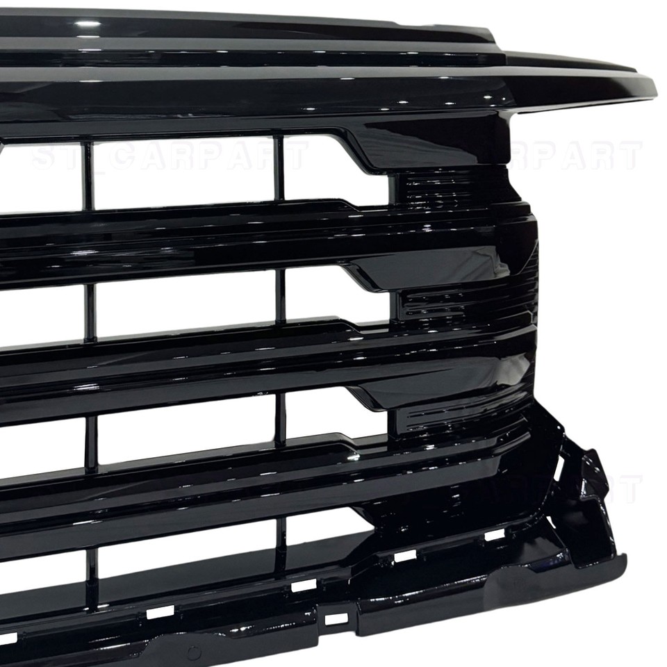 For 2022-2024 CHEVROLET SILVERADO 1500 HIGH COUNTRY GRILLE GLOSS BLACK ...