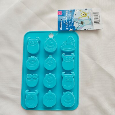 New Daiso x Disney Monsters Small Silicone Chocolate / Ice Mold 6 1/4 ...